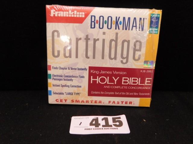 Office Franklin KJB-2003 Holy Bible-King James Version Bookman Card ...